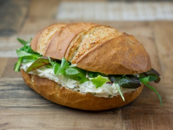 Philadelphia roomkaas broodje lunch